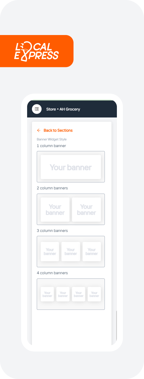 Sizes and Formats of Banners, Logos, and Department Images