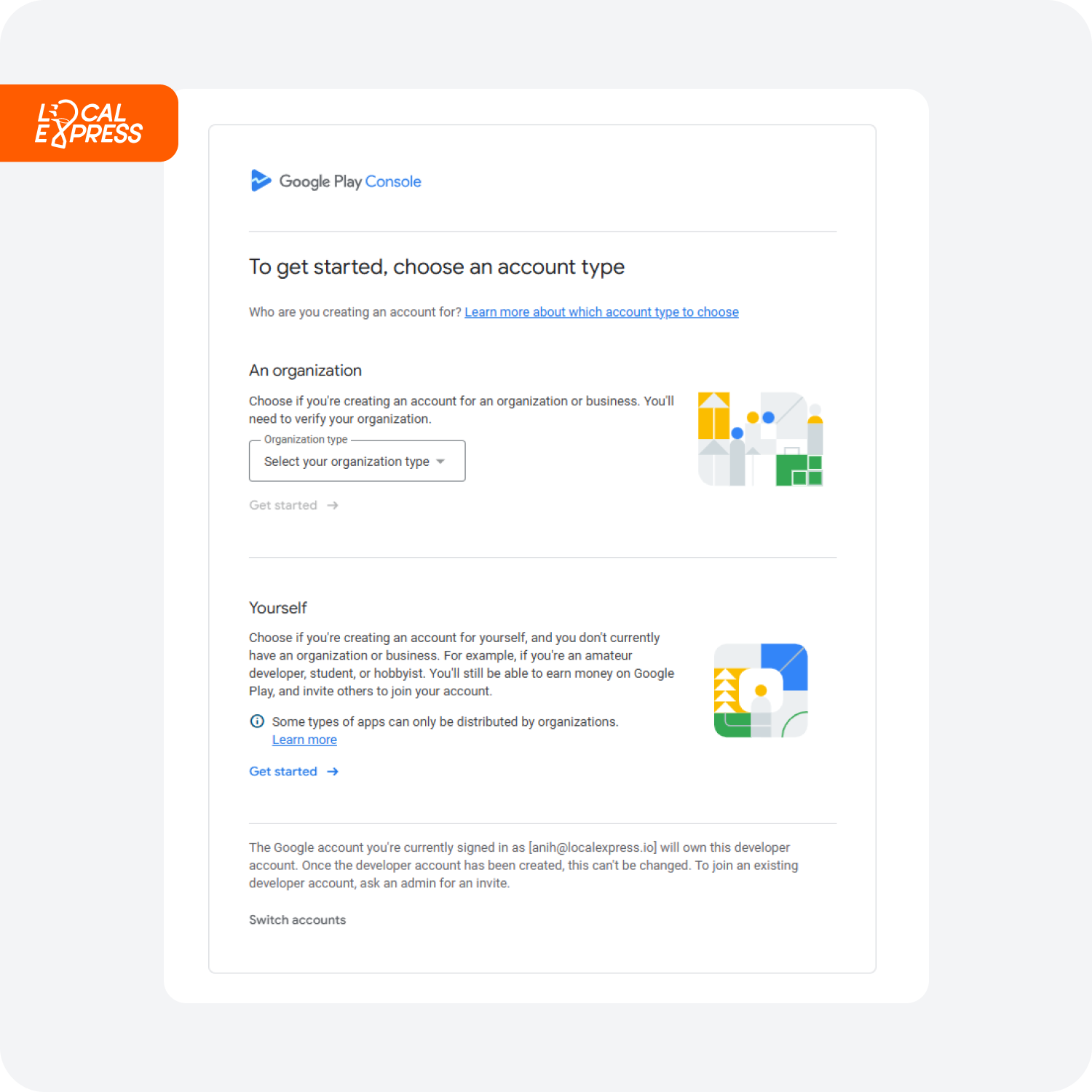 Set Up a Google Play Developer Account